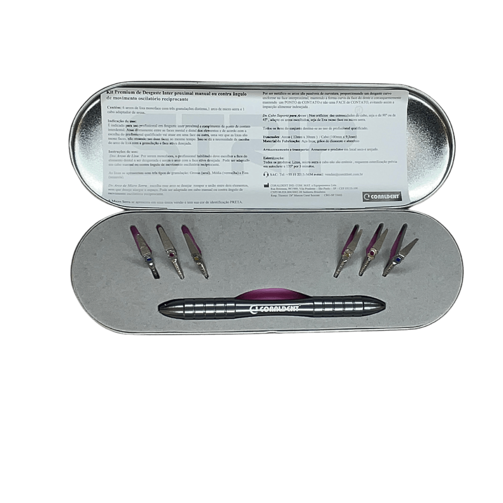 Kit STRIP PERIODONTIA - 6 Lixas Diamantadas - (2 grossas, 2 médias e 2 ...